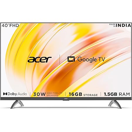 Acer 127 cm (50 inches) Advanced I Series 4K Ultra HD Smart LED Google ...