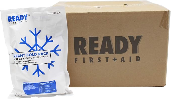 Instant Cold Pack, Ice Packs (5" x 8") - Case of 36 by Ready First Aid ...