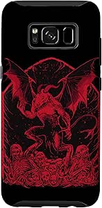 Amazon.com: Galaxy S8 Baphomet in Hell Occult Lucifer Satanic Beelzebub ...