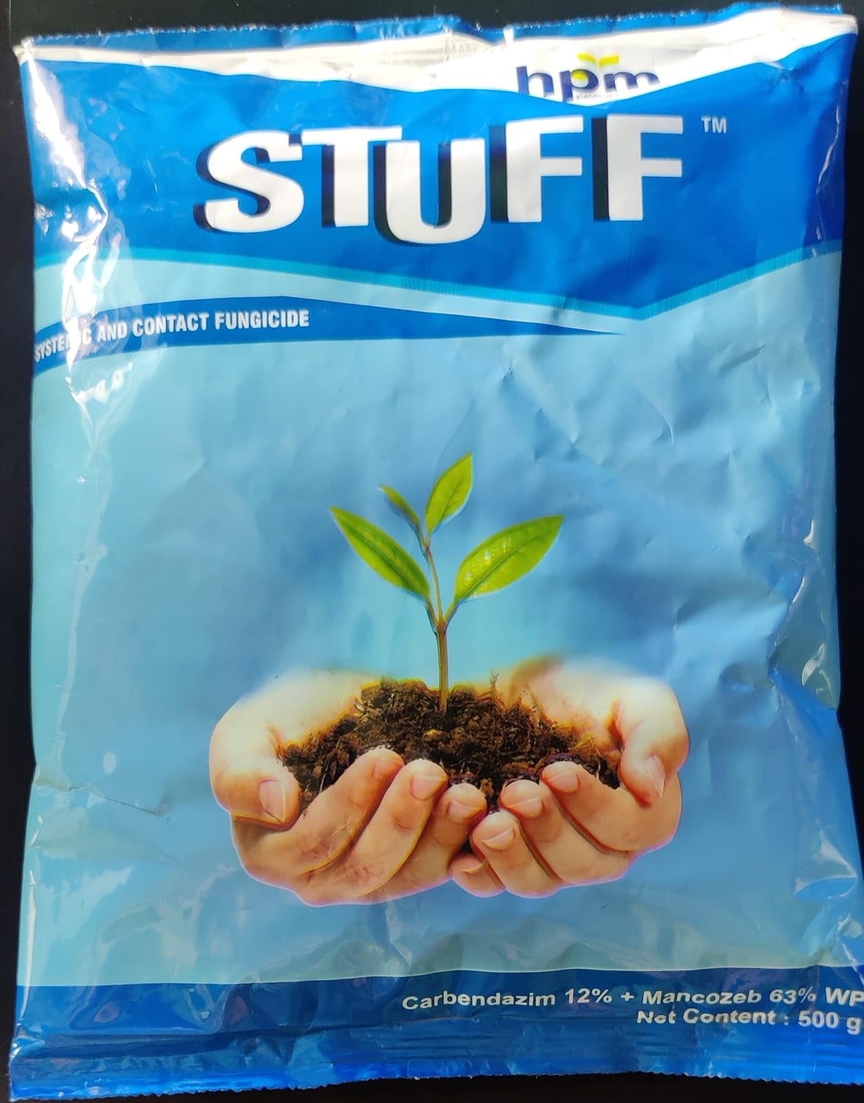 HPM STUFF (CARBENDAZIM 12%+MANCOZEB 63%) 500 Grams : Amazon.in: Garden ...