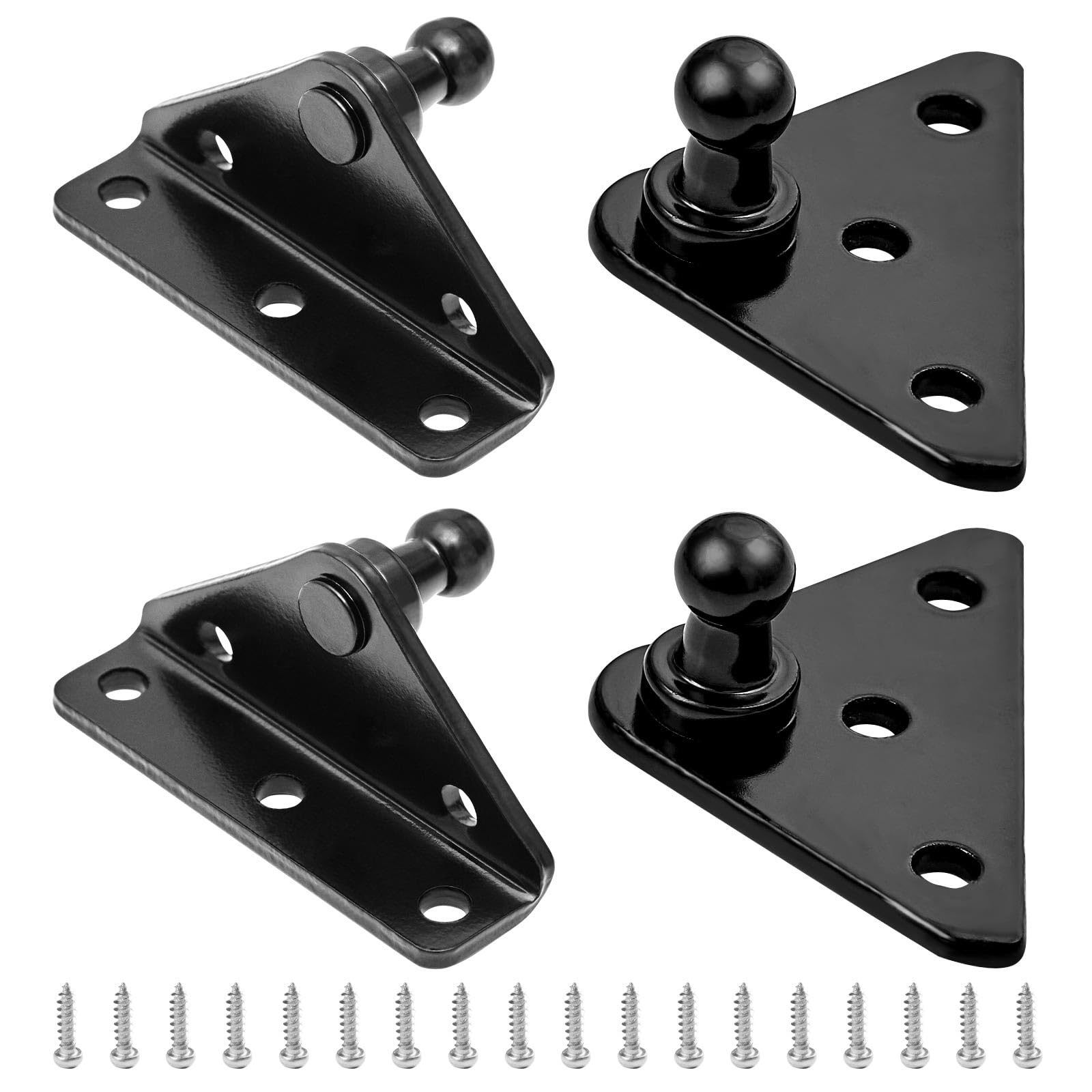 Snapklik.com : 10 Mm Mounting Bracket, Ball Stud Strut Prop Angled And ...