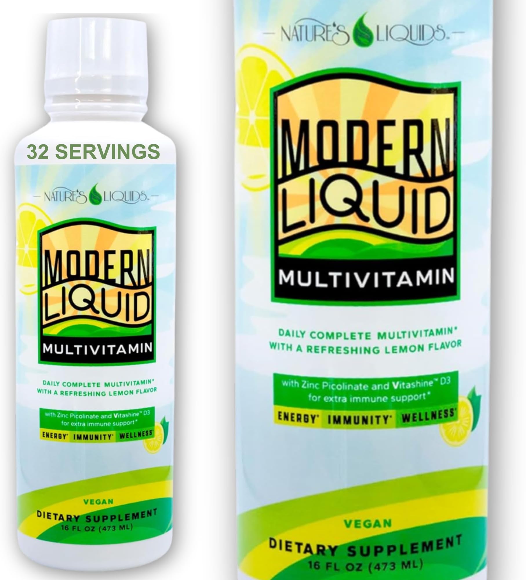 Amazon.com: Tropical Oasis Mega Plus - Liquid Multivitamin and Mineral ...