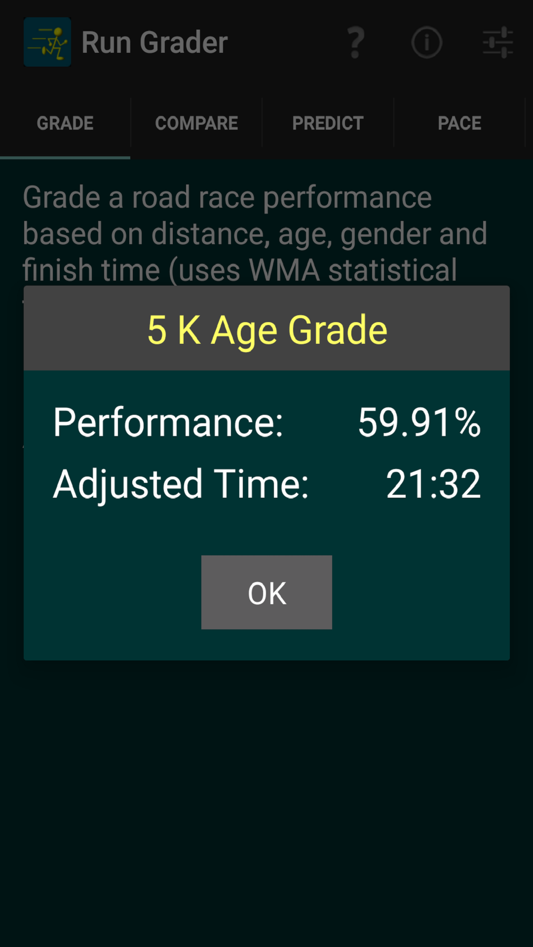 Run Grader: Age-Grade Calculator + - App on Amazon Appstore