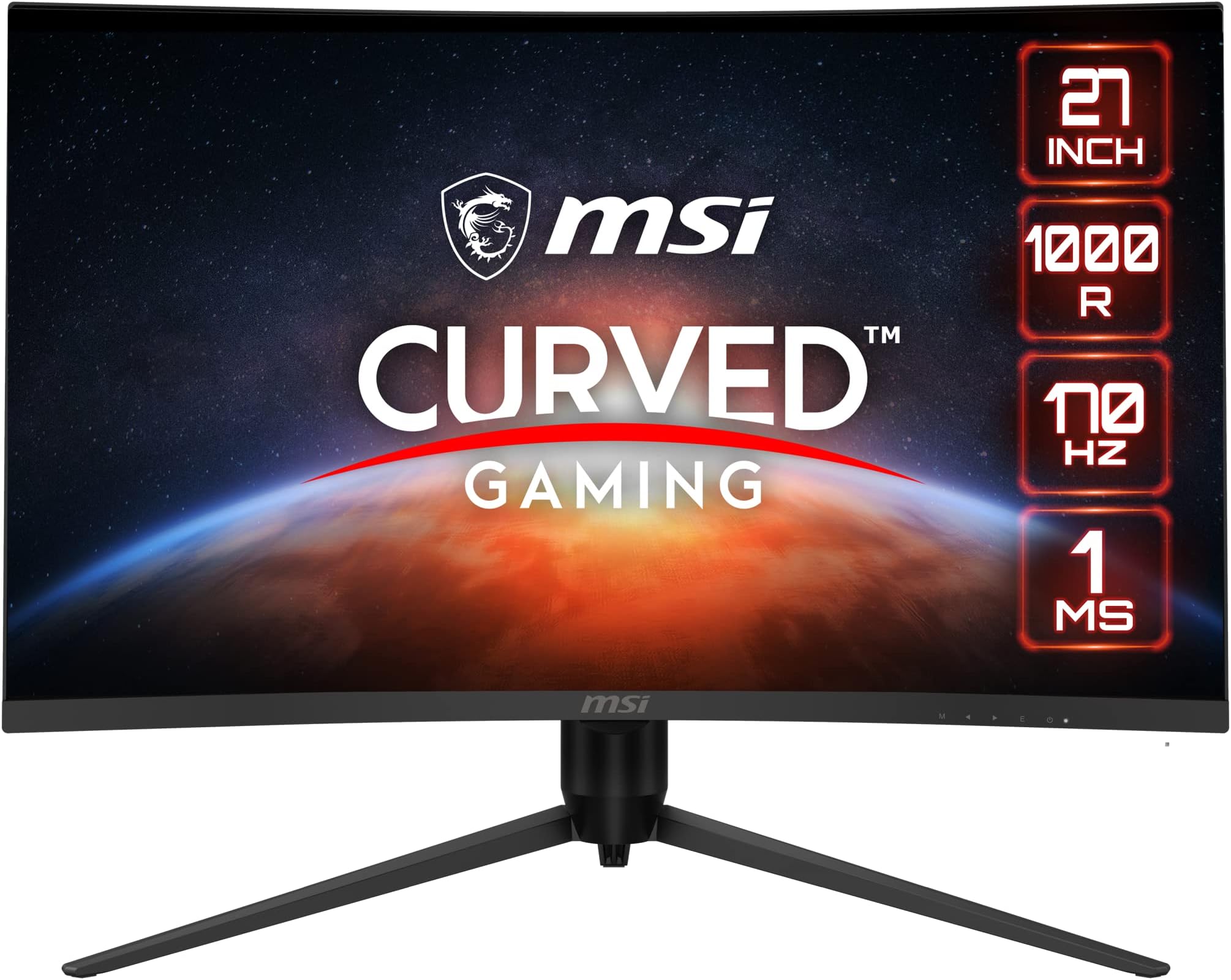 Amazon.com: ASRock Curved Phantom Gaming Monitor 27 inch QHD 2560 x ...