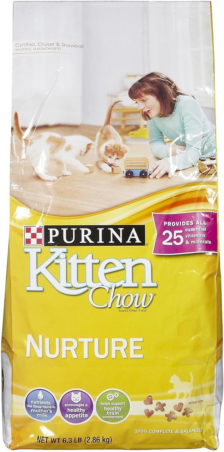 Amazon.com : Cat Chow Kitten Chow Nurturing Formula - 6.3 Lb : Pet Supplies