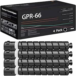 Wondrx Cartuchos de tóner GPR-66 compatibles con impresoras Canon ...