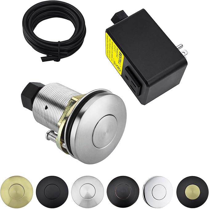 Amazon.com: BESTILL Garbage Disposal Air Switch Kit - UL Certified ...