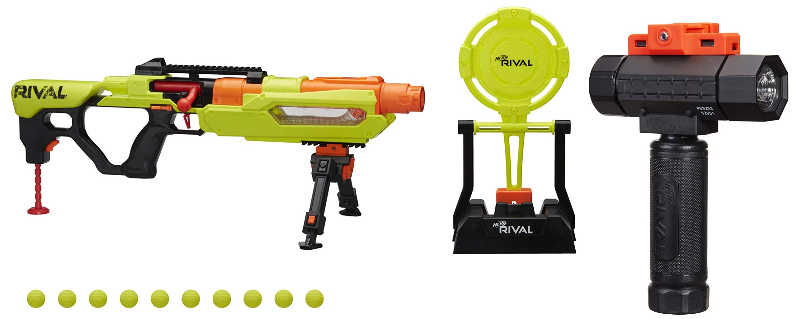 Nerf Rival Blaster Jupiter Xix 1000 Edge Series With Target ...