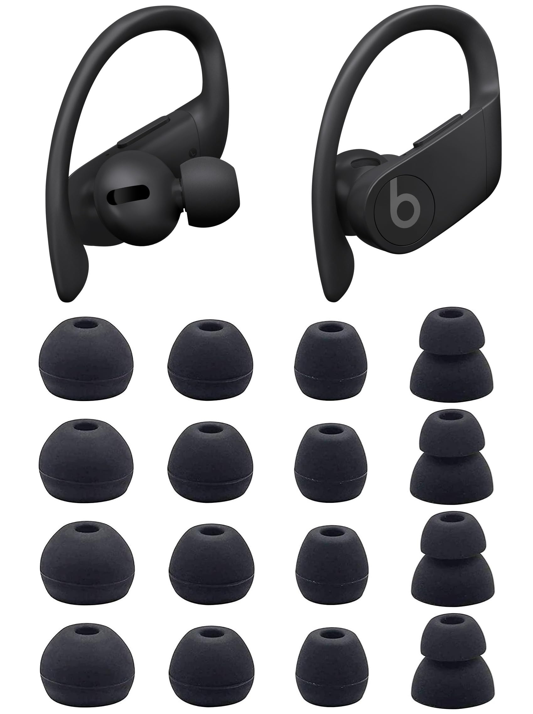 Amazon.com: Replacement Earbud Ear Buds Tips Compatible with Powerbeats ...