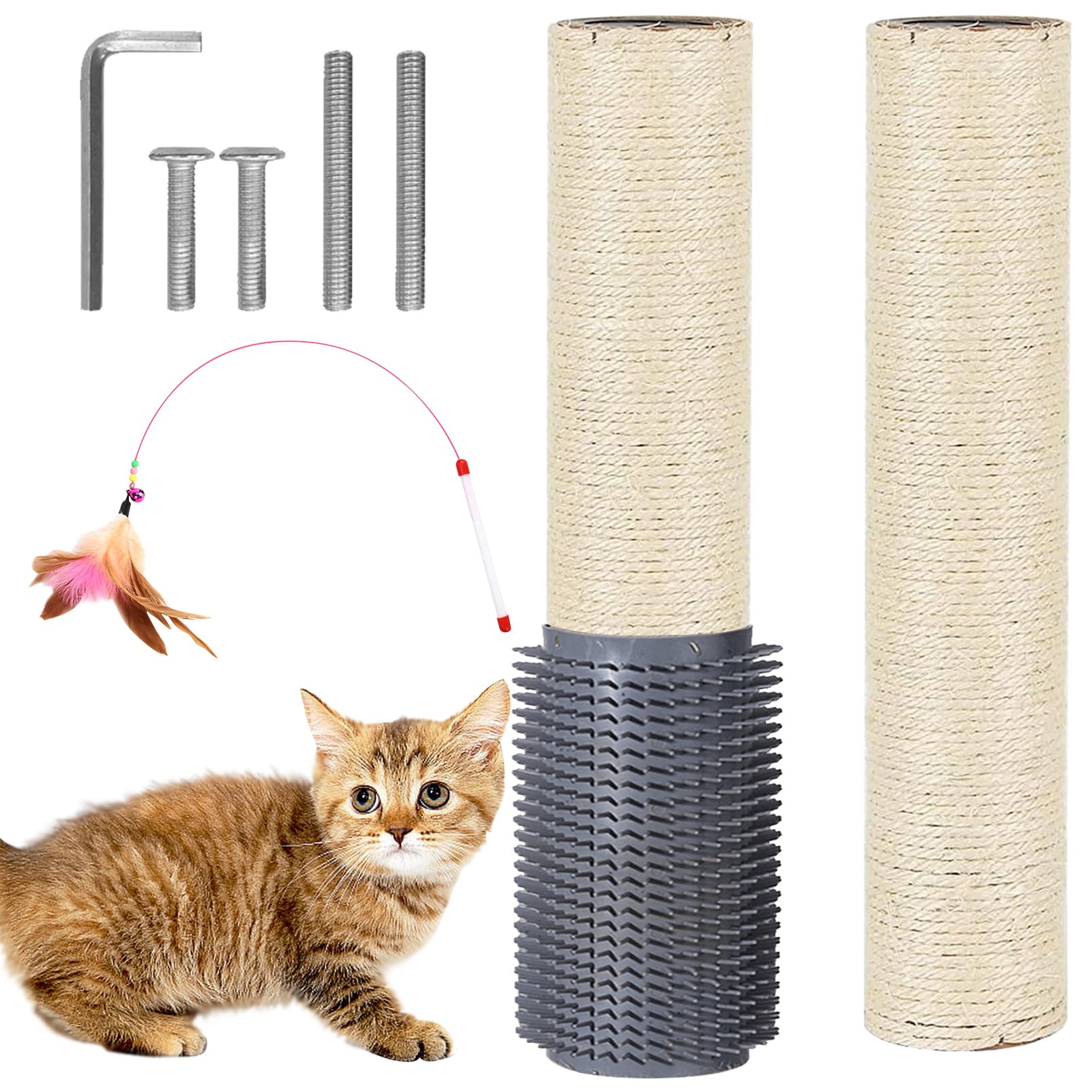 Snapklik.com : Apatal Cat Scratching Post Replacement Pole Refill 15 ...