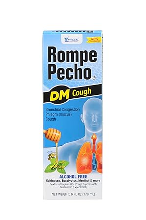 Rompe Pecho DM 6oz - Cold and Cough Syrup