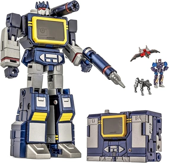 Amazon.com: 5in Transformer Soundwave H21 with Tape Legion Rumble ...