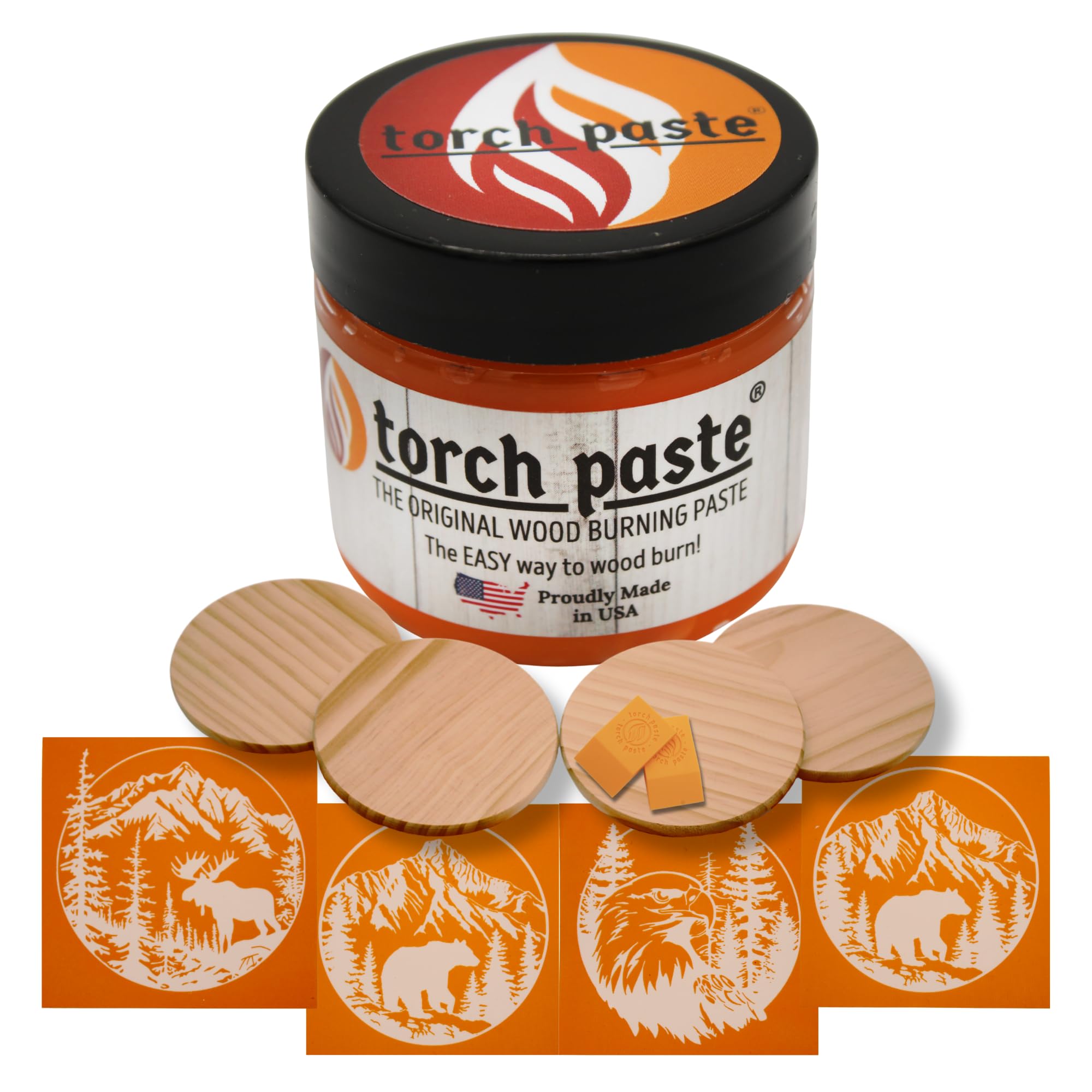 Amazon.com: Torch Paste Woodland Adventure Coaster Kit | The Original ...