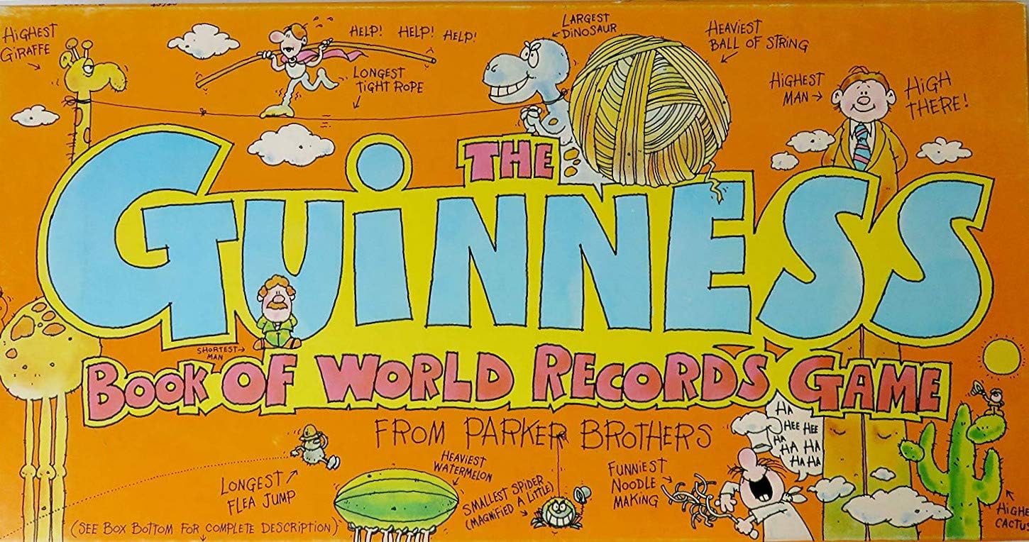 Amazon.com: Guinness Book Of World Records Game 1979 : Toys & Games