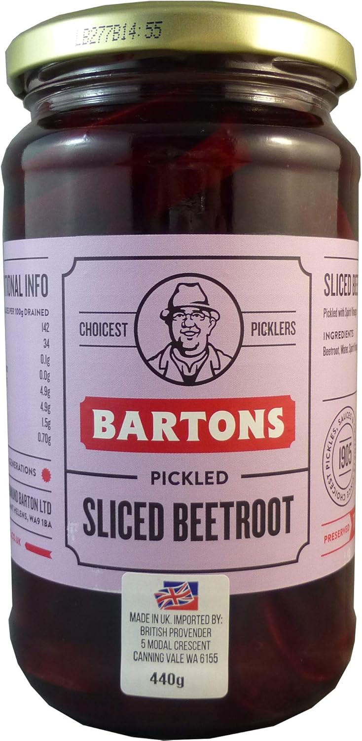 Bartons Sliced Beetroot, 440g : Amazon.co.uk: Grocery