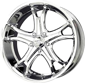Amazon.com: Liquid Metal Coil Series Chrome Wheel (20x9"/5x139.7mm ...