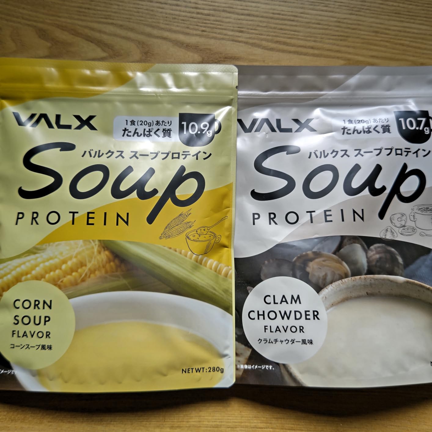 Amazon | VALX バルクス スーププロテイン クラムチャウダー風味 280g | VALX | マルチプロテイン