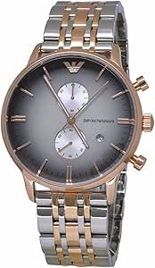 Emporio Armani Herren-Armbanduhr XL Chronograph Quarz Edelstahl AR1721 ...