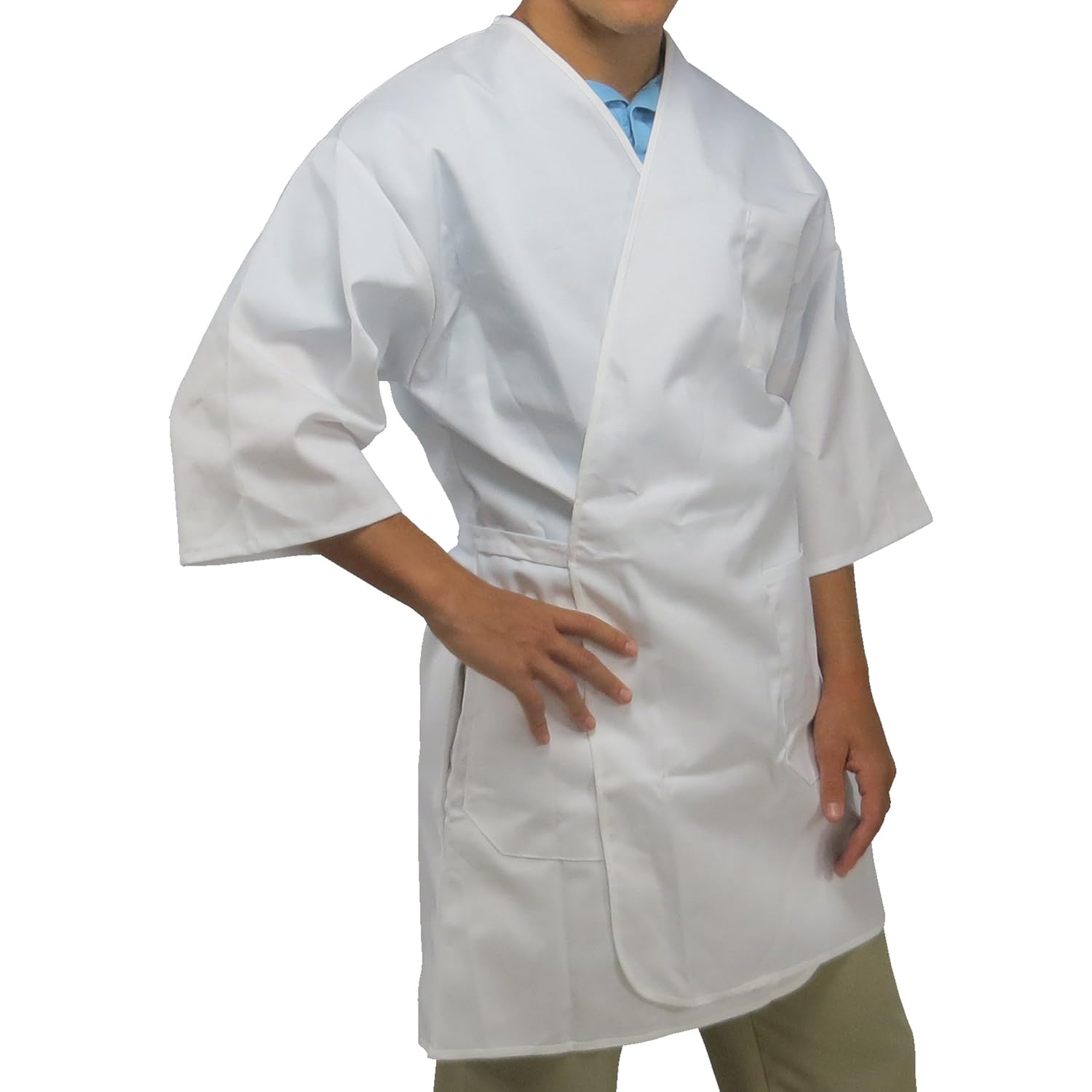 Amazon.com: UltraSource Butcher Wrap/Smock, Unisex, Small : Clothing ...