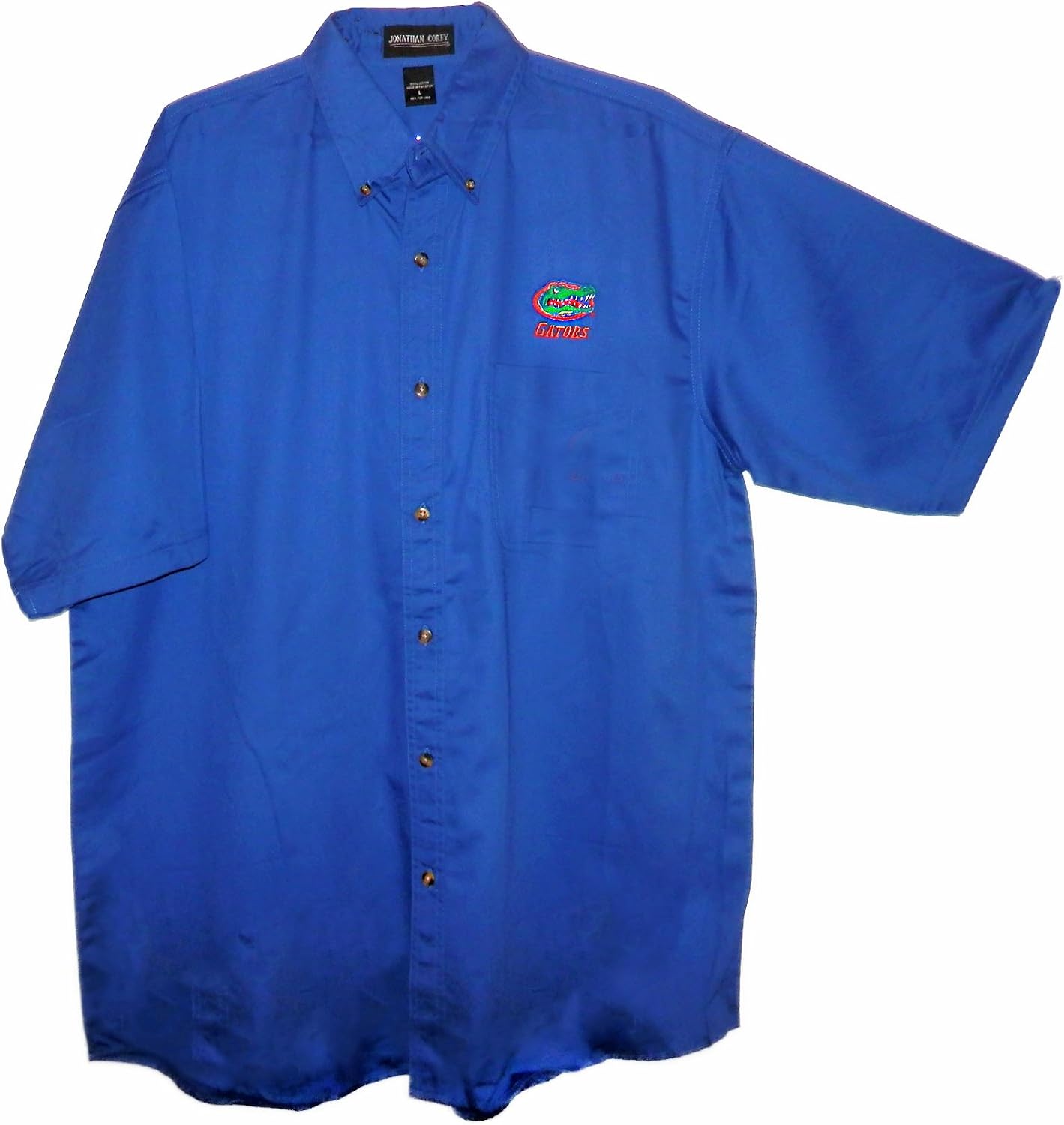 Amazon.com: Jonathan Corey New Mens Florida Gators Button Down S/S ...