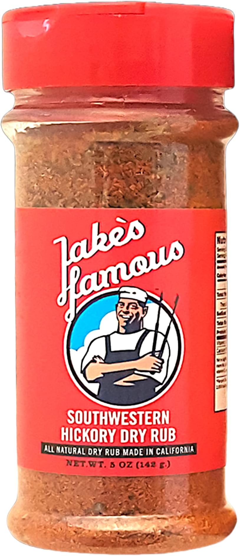 Amazon.com: Jake's Famous Southwestern Hickory BBQ Rub Seasoning for ...