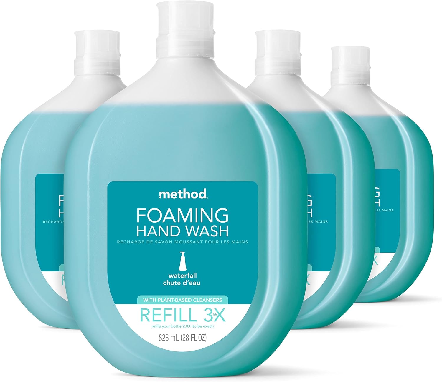 Amazon.com: Method Foaming Hand Soap Refill, Waterfall, Recyclable ...