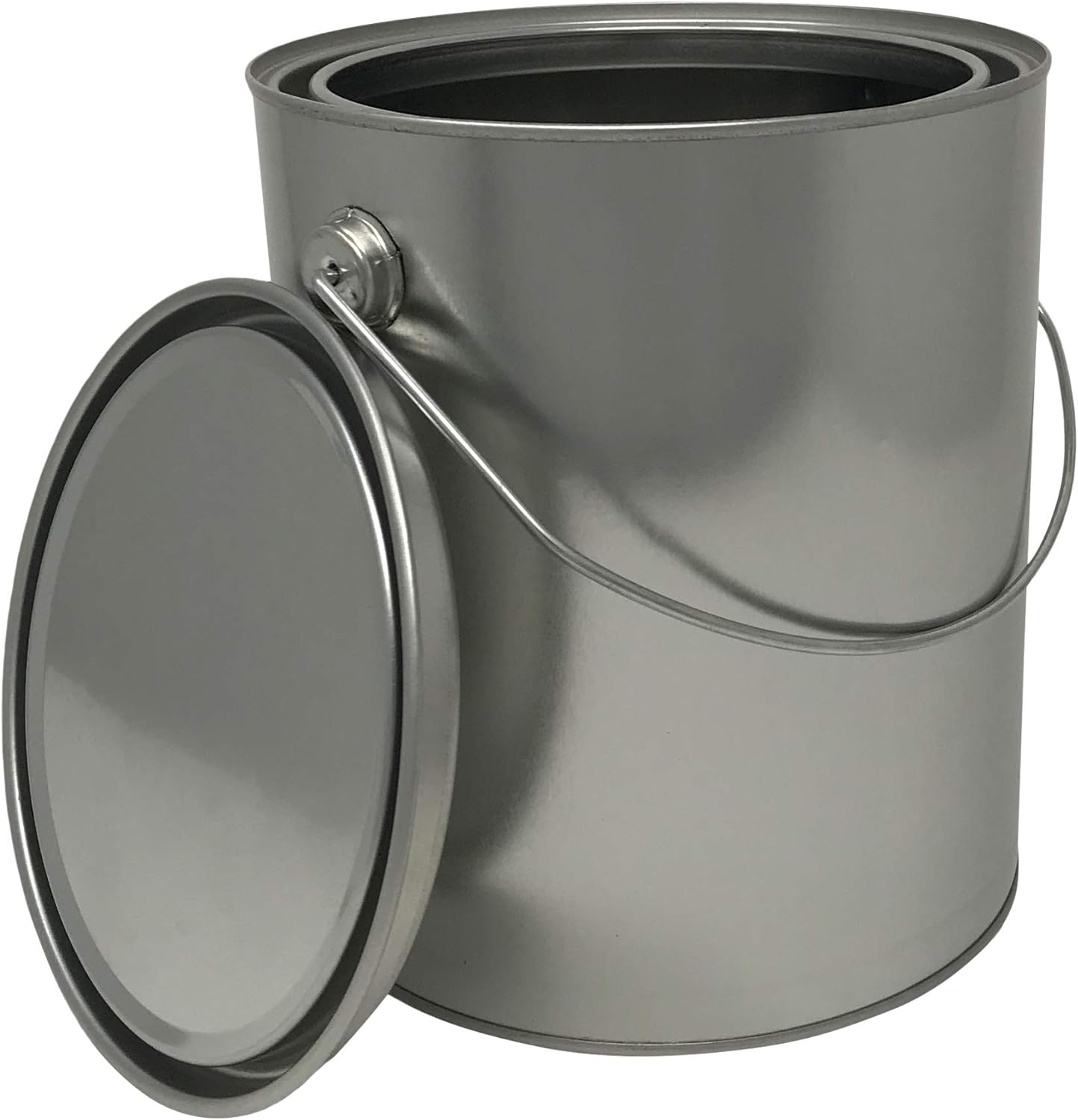 CSBD Empty Paint Can With Plastic Lid Gallon And Quart Sizes Unlined