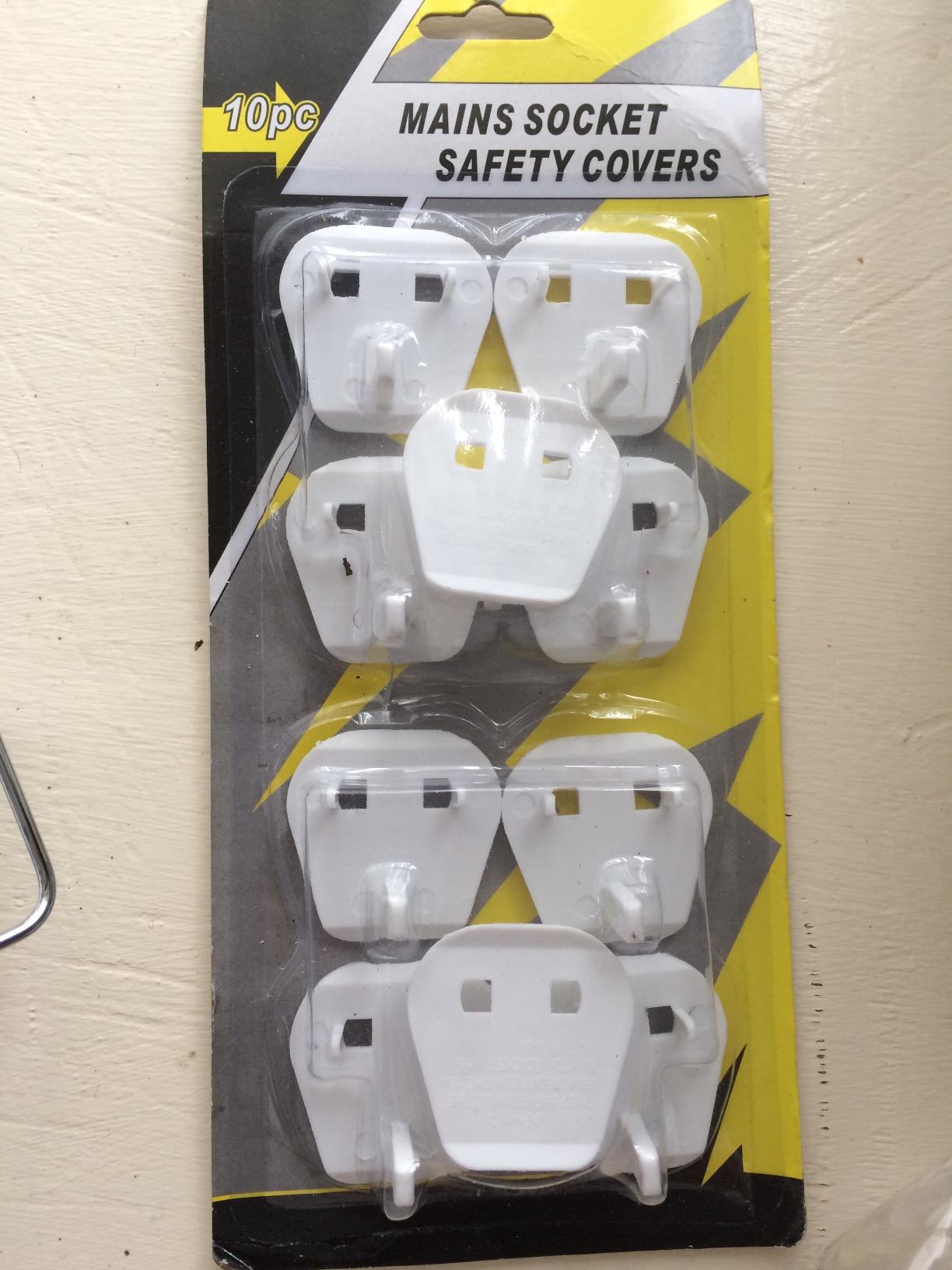Rose Evans® 12pc Home Baby Proofing Safety Socket - Covers/Protectors ...