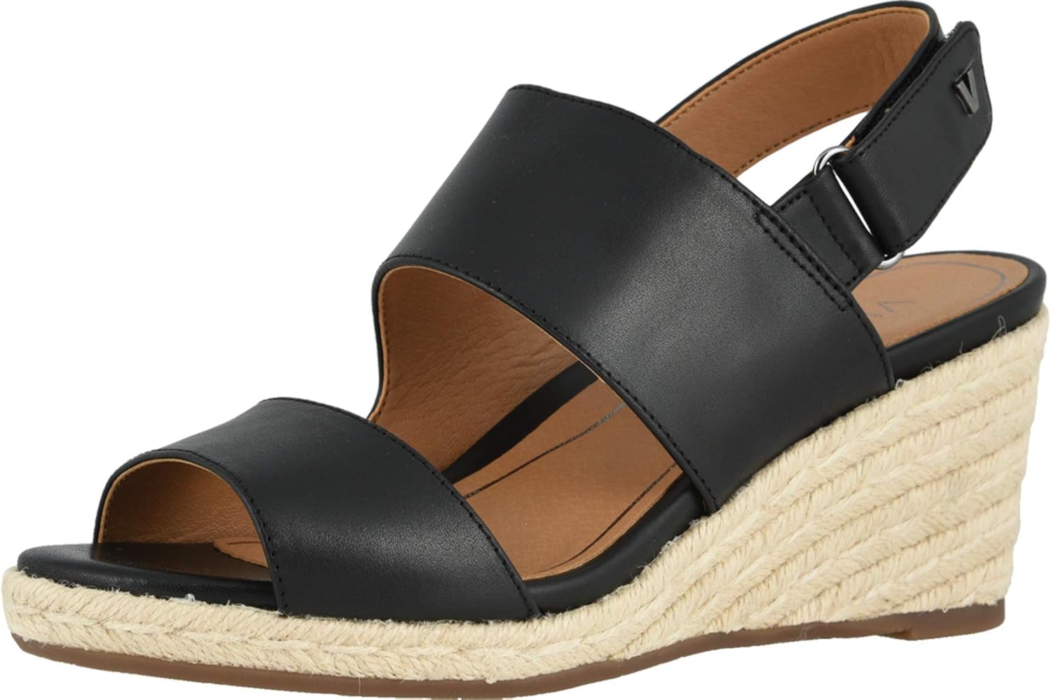 Amazon.com | Vionic Brooke Women's Wedge Supportive Sandals | Platforms ...