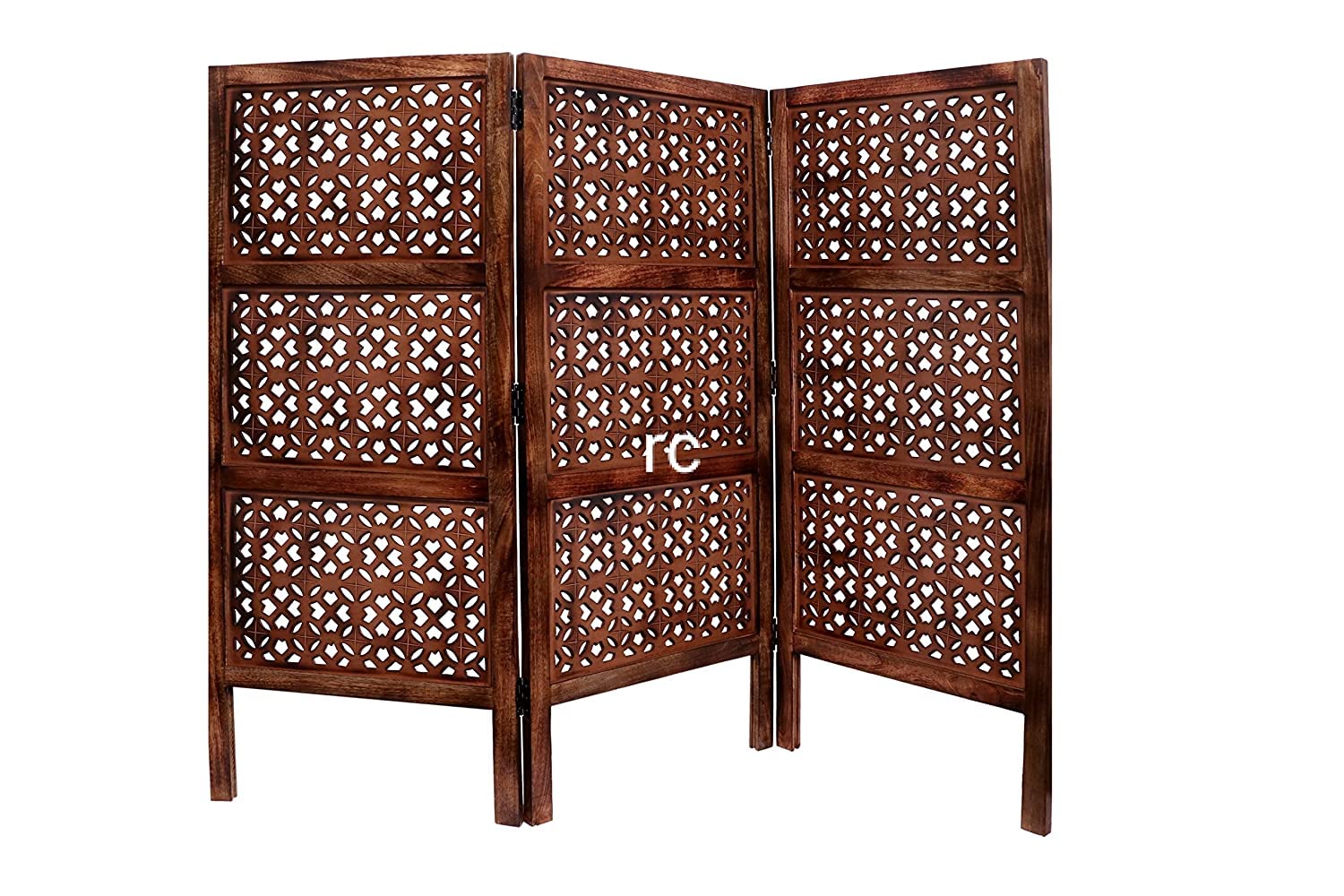 WoodIdea 4 Feet Wooden Partition for Living Rooms Wooden Partition Wall ...