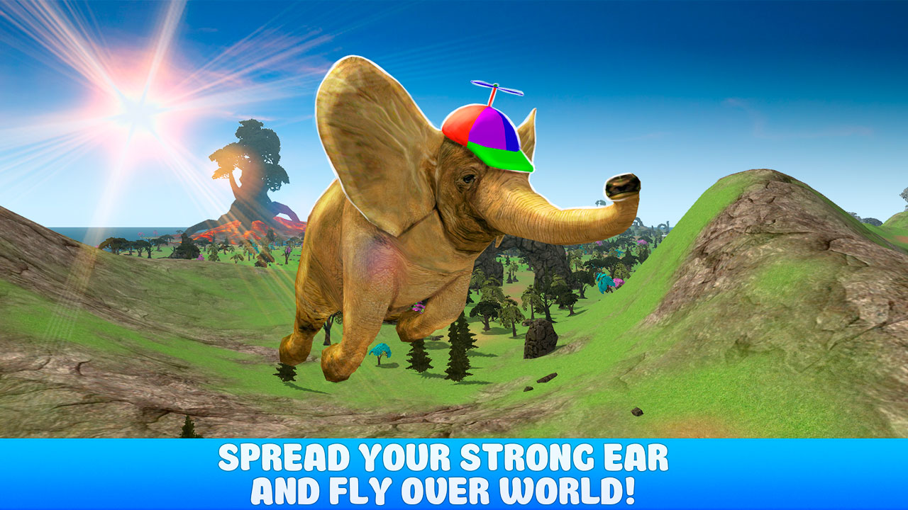 Flying Elephant Simulator 3D - App on Amazon Appstore