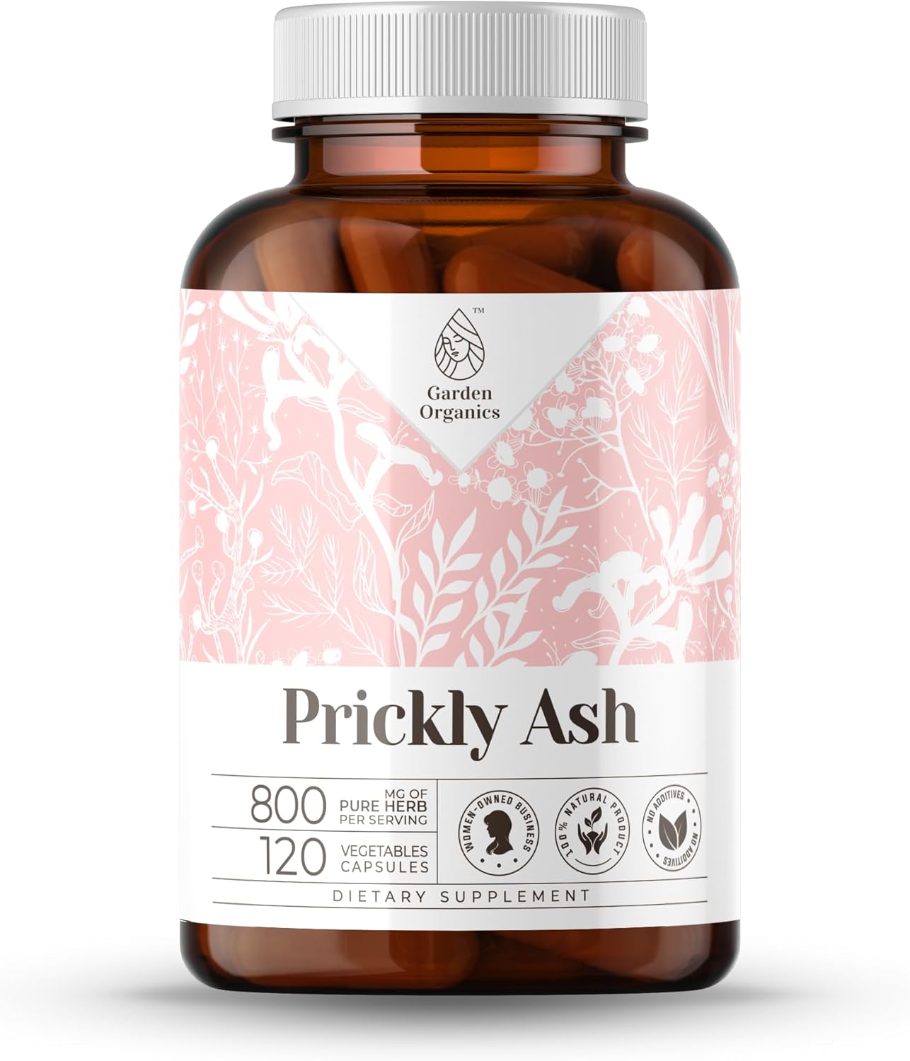 Amazon.com: Garden Organics Prickly Ash 120 Capsules | High-Potency ...