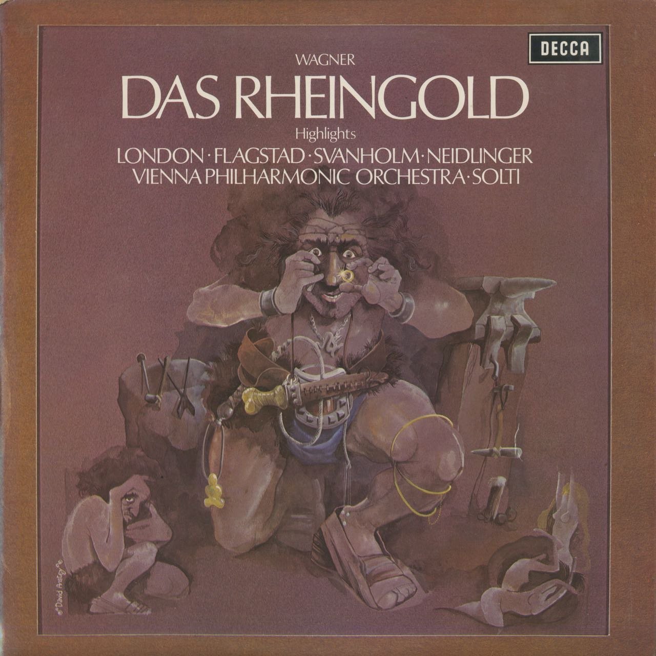 SET 482 Wagner Das Rheingold Vienna Philharmonic Georg Solti LP - Georg ...