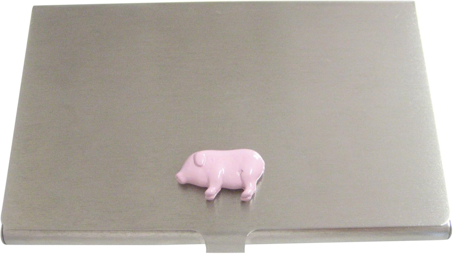 Amazon.com: Kiola Designs Pink Full Pig Business Card Holder : Clothing ...