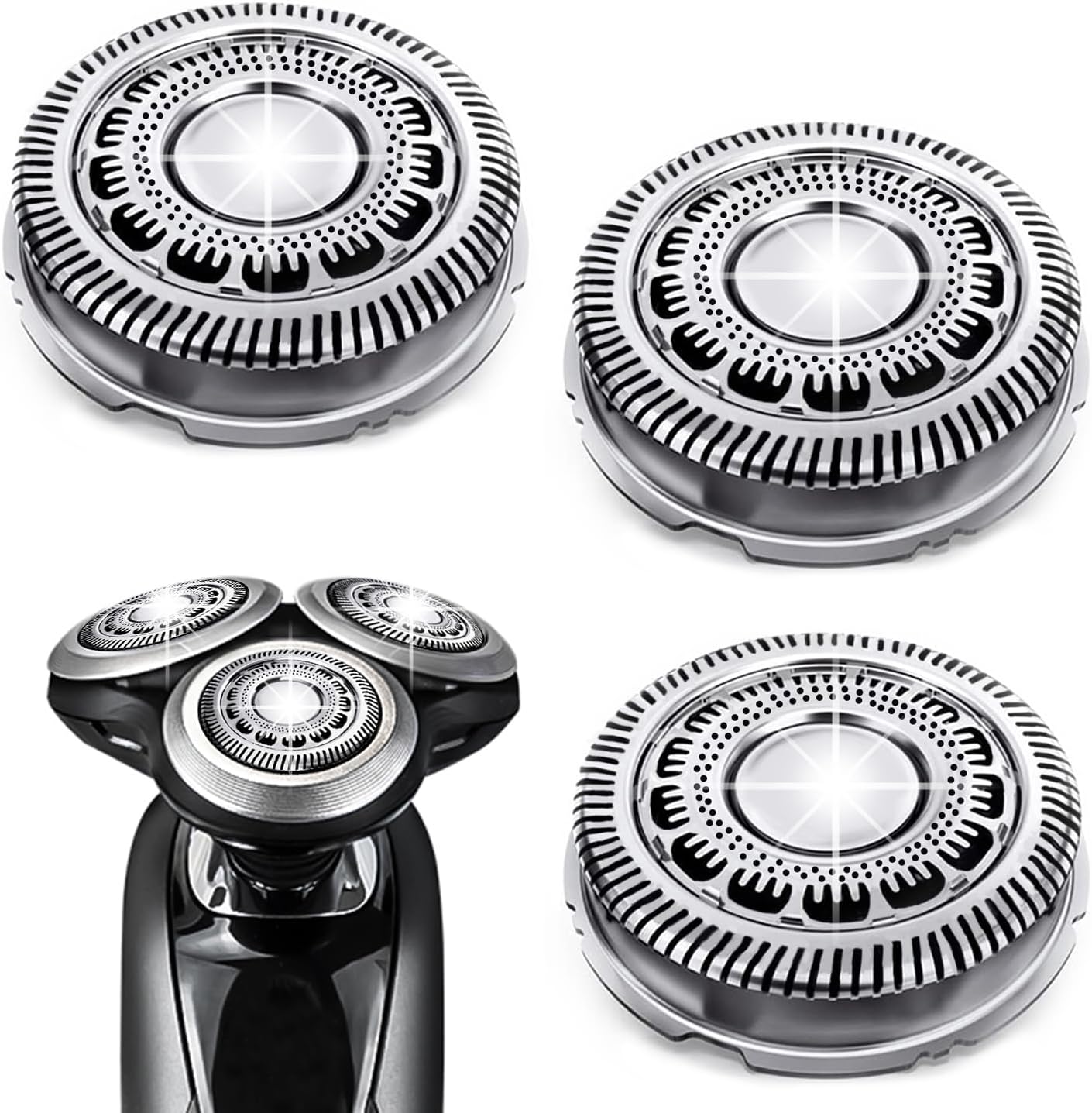 cutecool Tête de Rasoir de Rechange pour Rasoir Compatible Philips SH90 ...