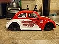 Amazon.com: Punch Buggy Slug Bug 1:24 1959 Volkswagen Drag Beetle Die ...