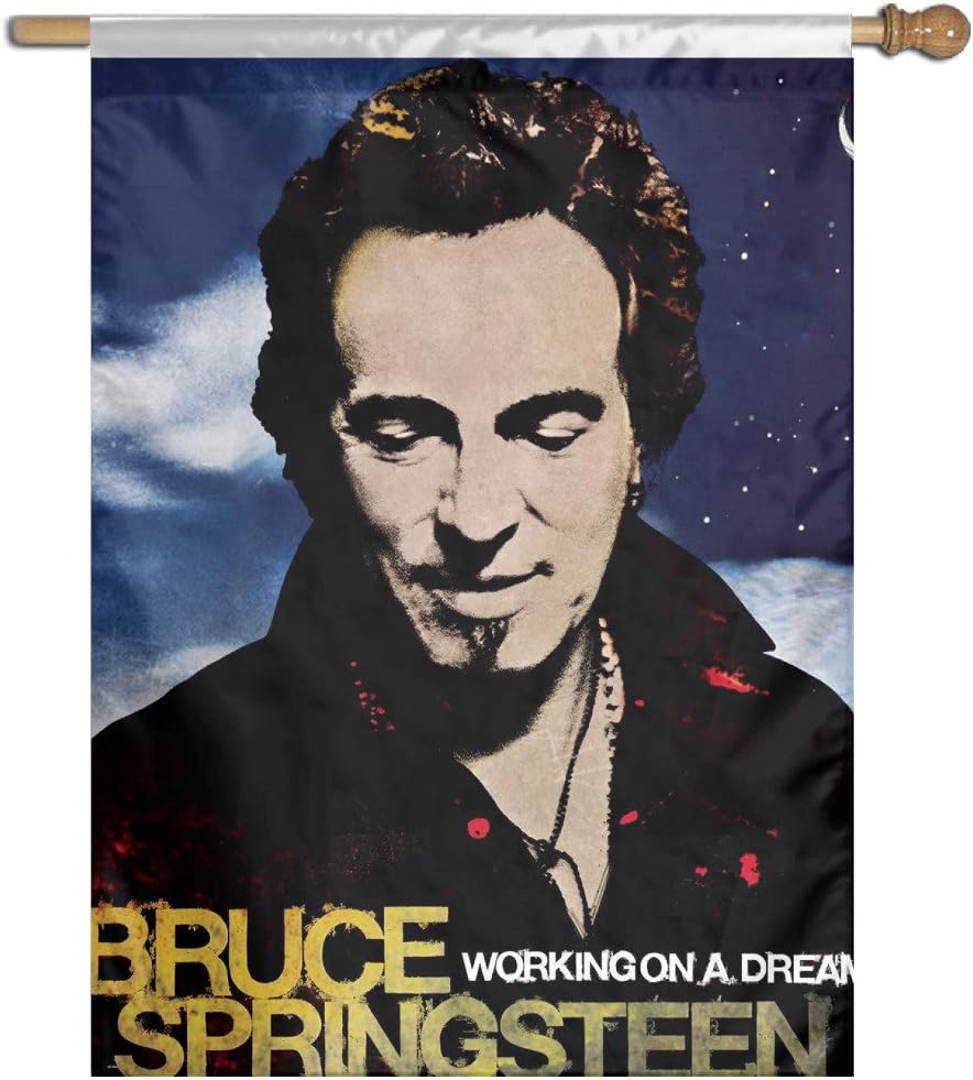 Amazon.com : Bruce Springsteen Big Size Cheer Banner Flag Wall Deco 27 ...