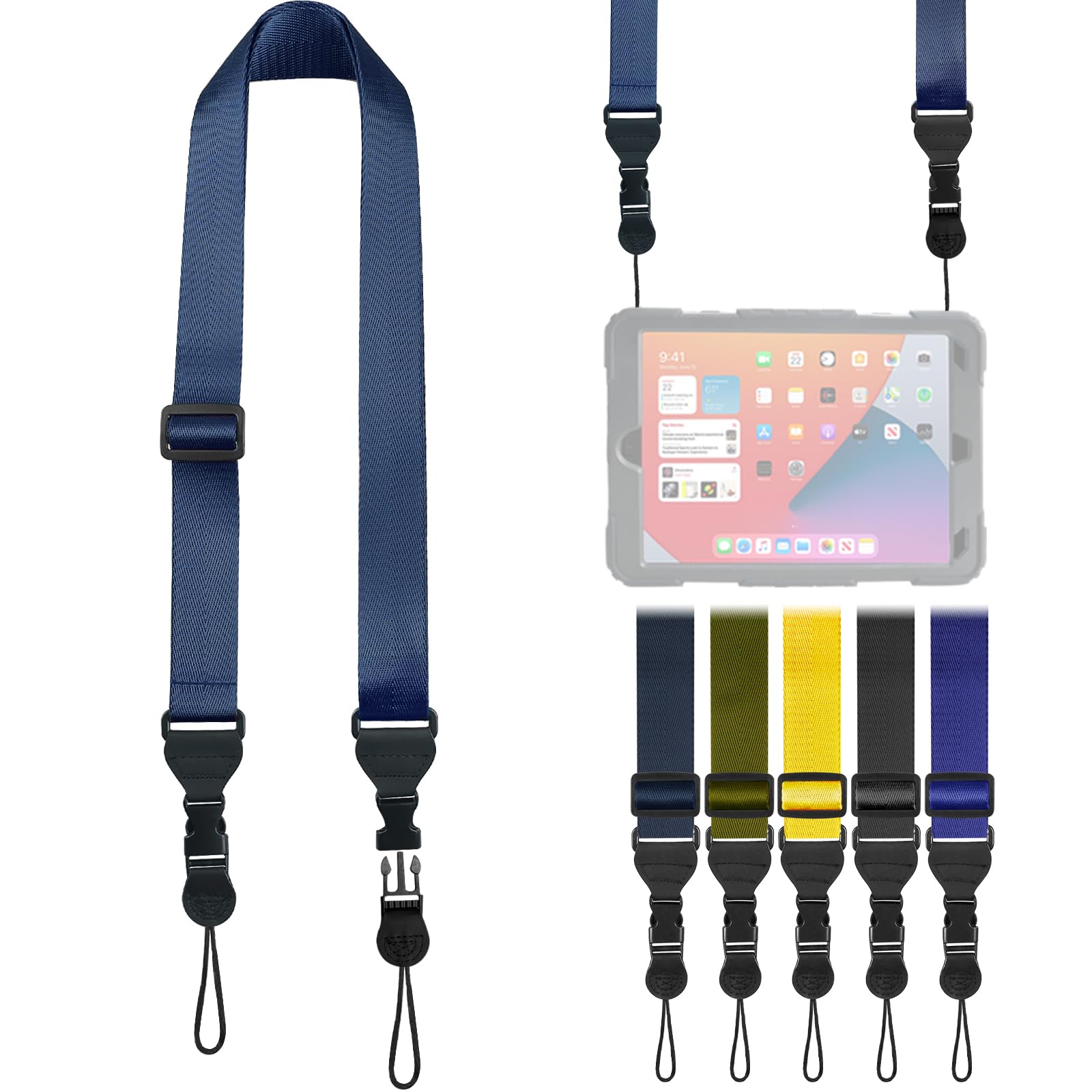 Amazon.com : FIEIL Nylon iPad Strap, Adjustable Camera Neck Strap ...