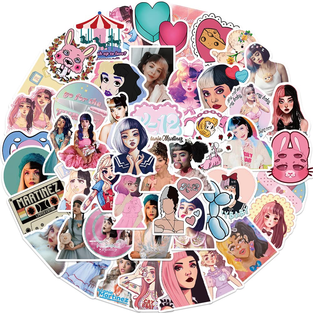 Melanie Martinez 50 Stickers pcs,Laptop Stickers Bomb Vinyl Stickers ...