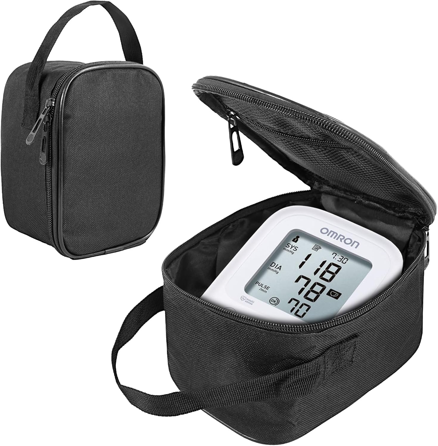 Amazon.com: Home Blood Pressure Monitor Portable Storage Organizer Bag ...