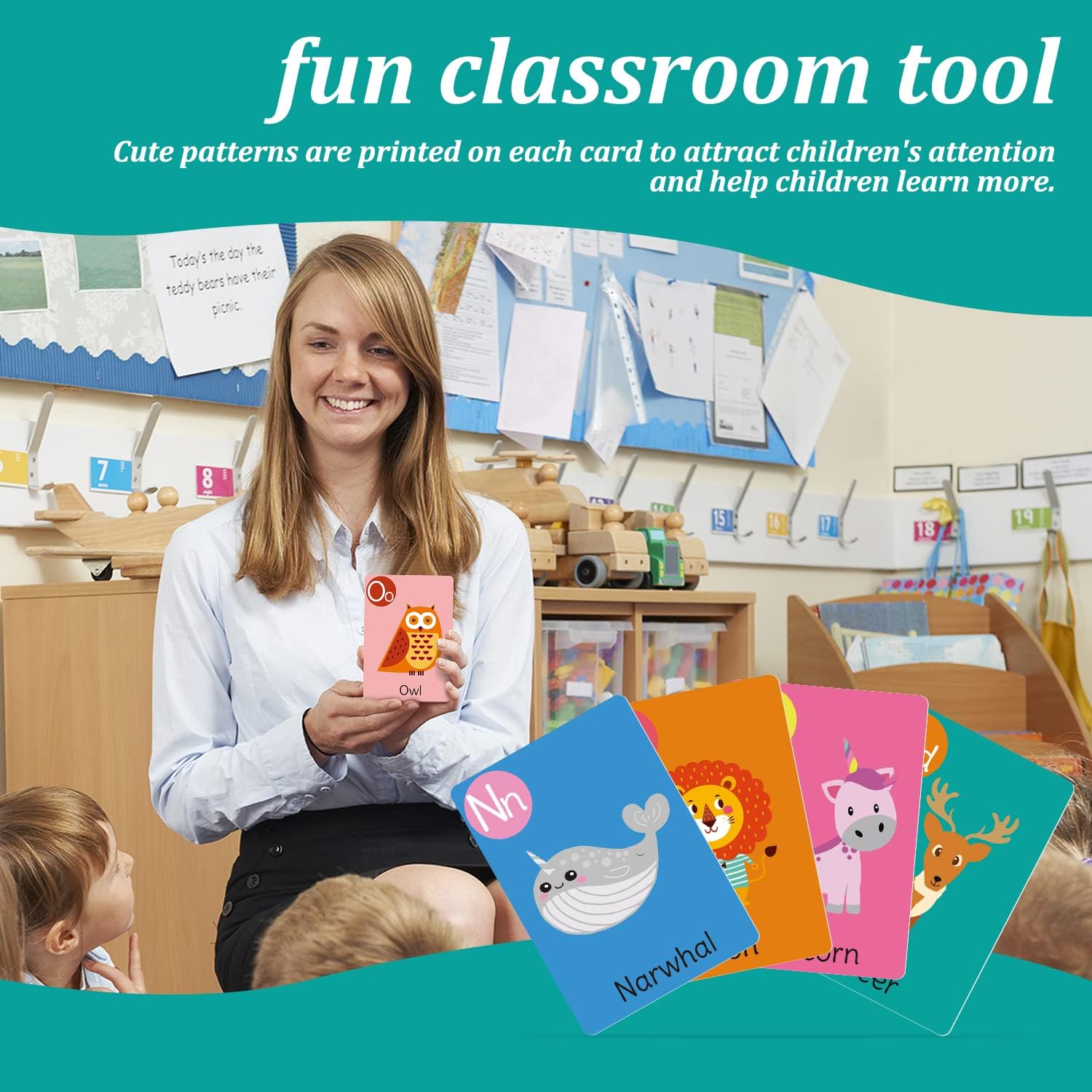 DEEPLAY Go Fish – Juego clásico de cartas del alfabeto, aprendizaje de ...