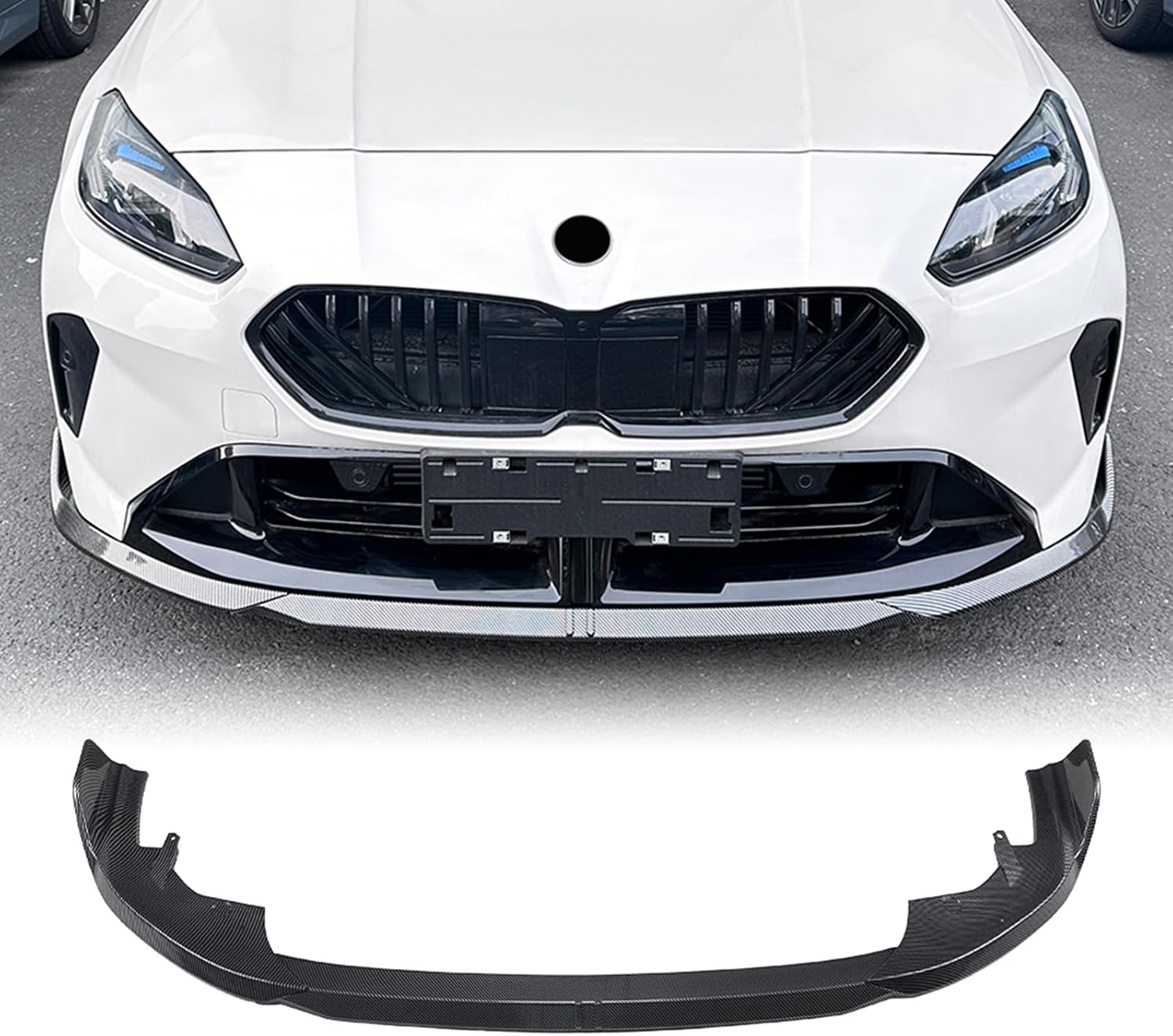 Front Bumper Lower Spoiler Splitter Lip Body Kit for BMW 1 Series F70 2 ...