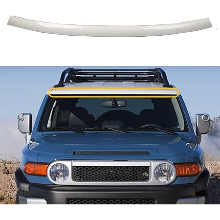 Amazon.com: ZONFANT 75503-35061-A0 Outside Upper Windshield Molding ...