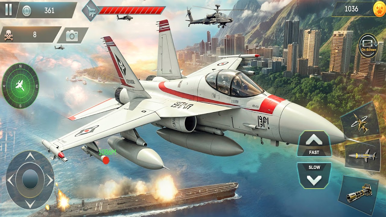 Modern War Fighter Jet Games - App on Amazon Appstore