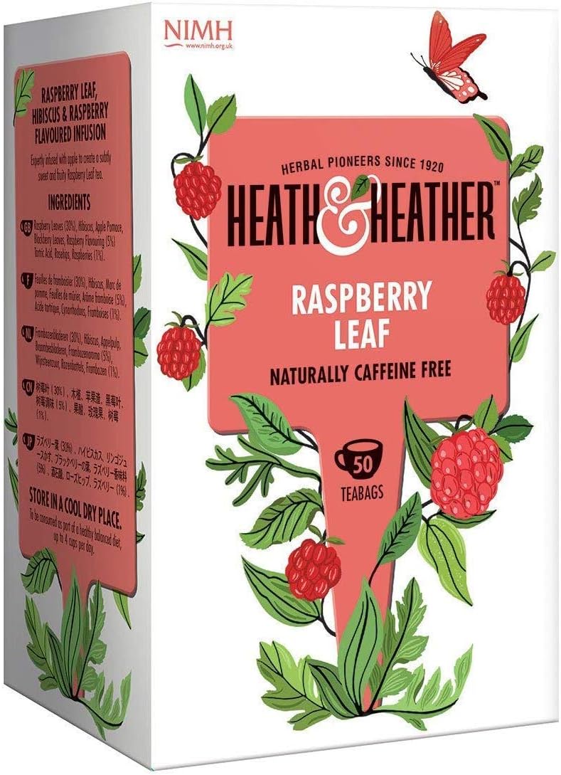 (2 Pack) - Heath And Heather - Raspberry Leaf | 50 Bag | 2 PACK BUNDLE ...