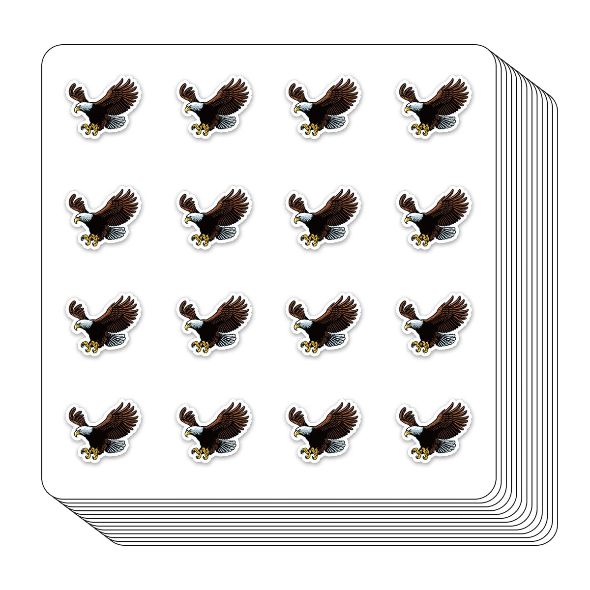 Amazon.com: Bald Eagle Planner Stickers, 0.5in Scrapbooking Kids DIY ...