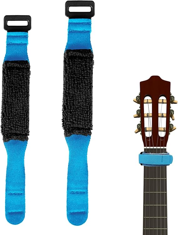 SAVITA 2pcs Guitar String Mute Dampener, Adjustable Bass Guitar ...