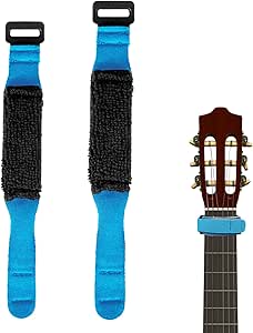 2pcs Guitar String Mute Dampener, Adjustable Bass Guitar Silencer 2 ...