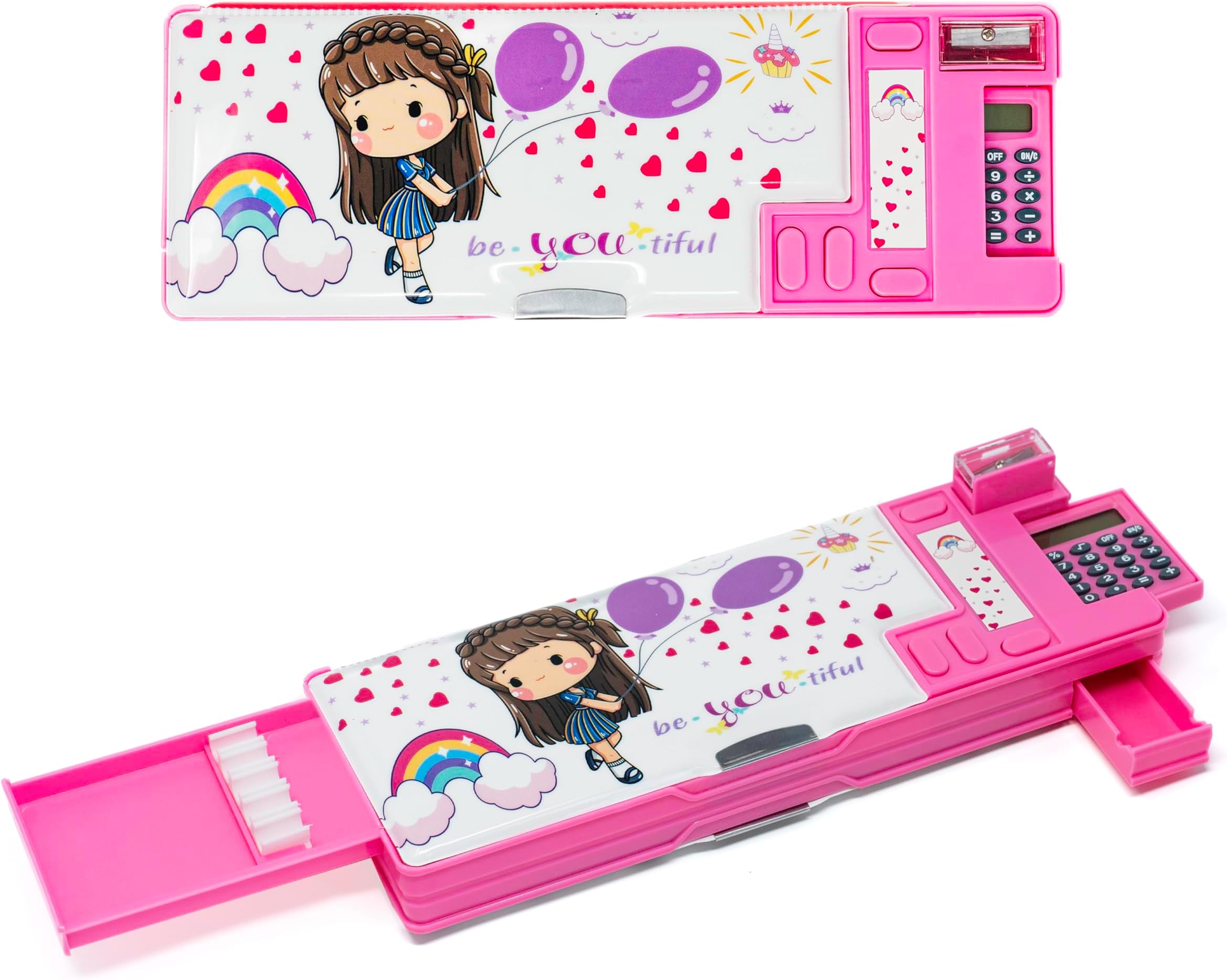 Amazon.com: ASMANNA Pop up Multifunction Pencil Case for Kids kawaii ...