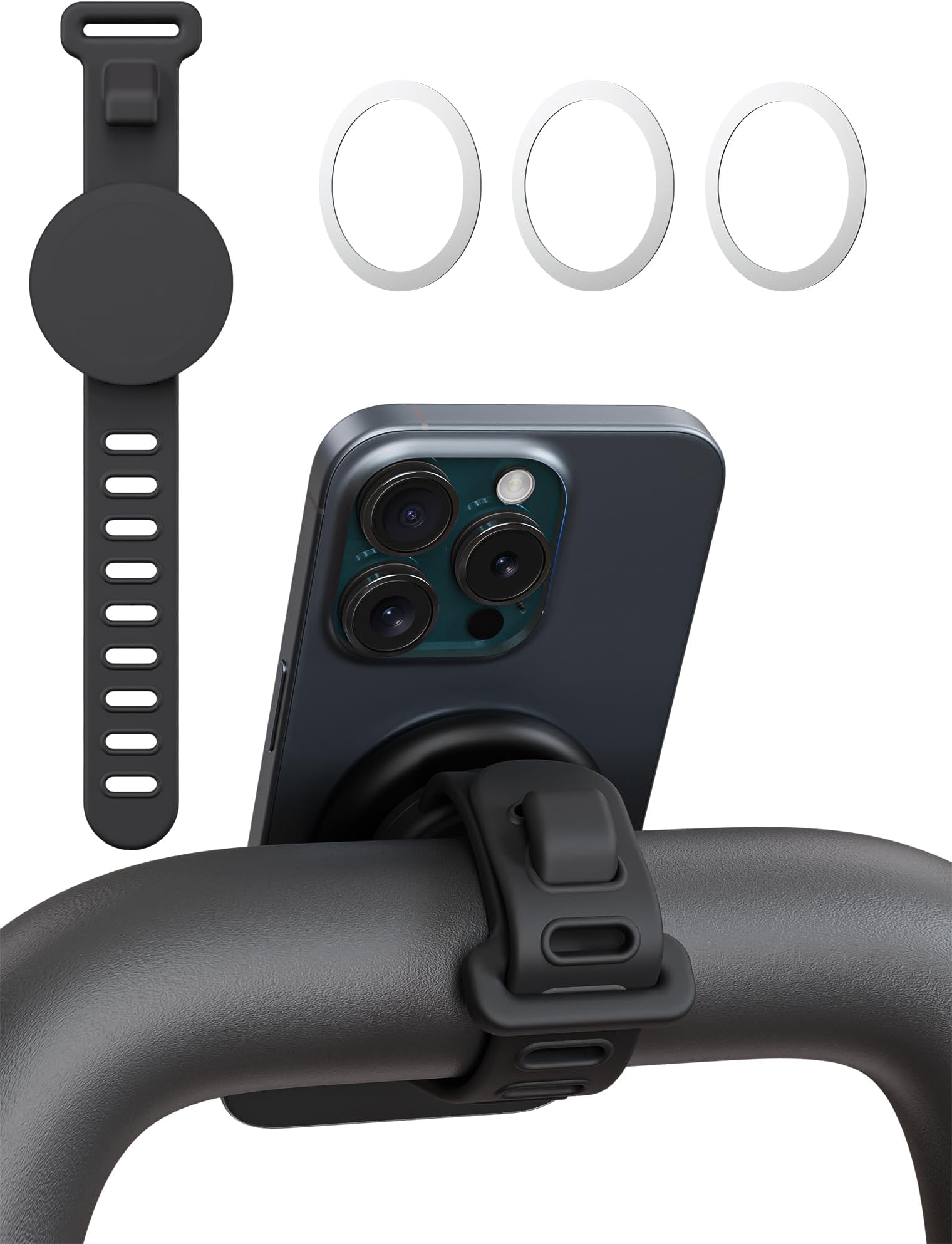 Amazon.com: gliship Magnetic Bar Mount, Gym Fitness Phone Mount for ...